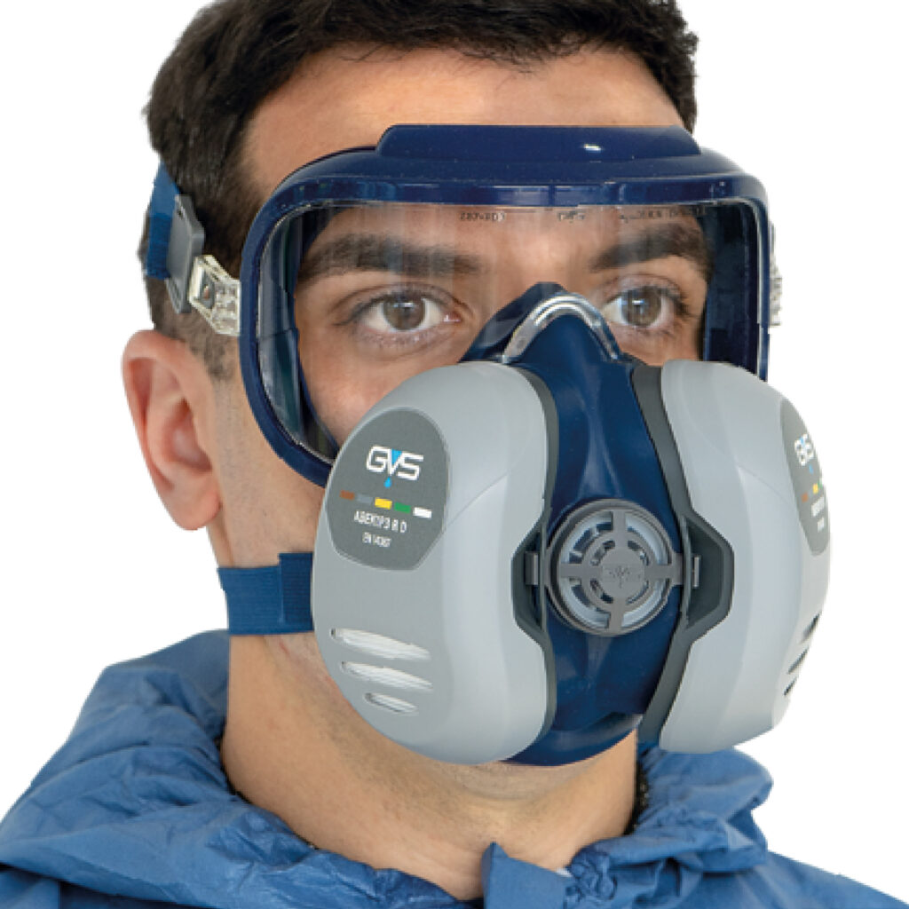 Mascara Respiratoria Elipse Integra® con filtros ABEK1P3 - GVS ...